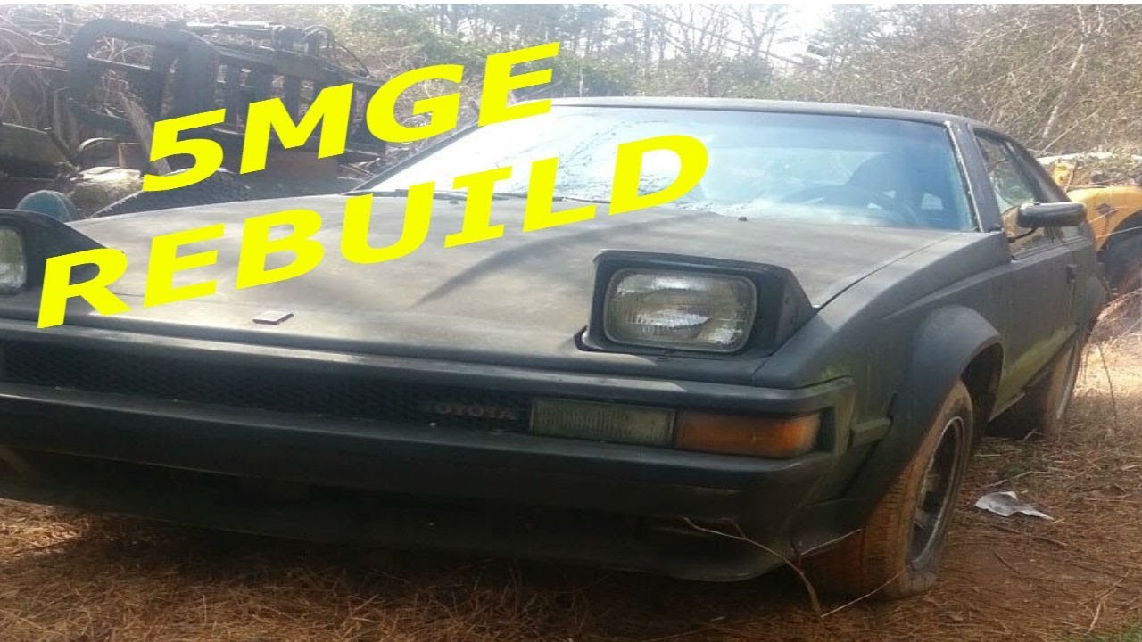 fixing up a junkyard 5MGE motor - drift car build - YouTube