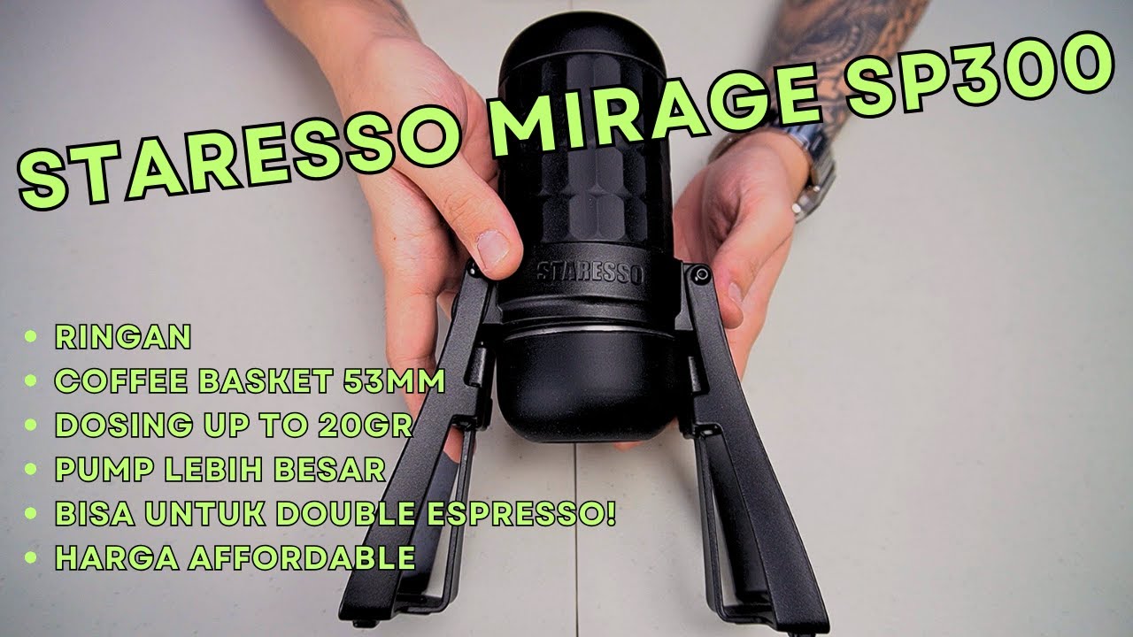 REVIEW ESPRESSO MAKER STARESSO MIRAGE SP300. PALING BAGUS DARI SERI ...