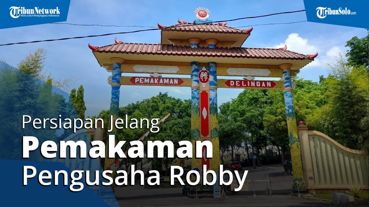 Persiapan Jelang Pemakaman Robby Sumampouw di Kompleks Makam Mewah ...