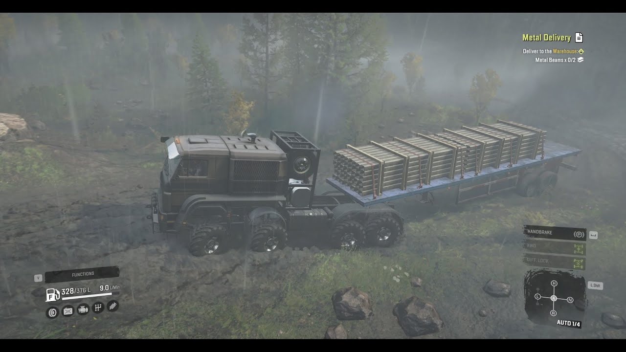 Snow Runner - Metal Delivery - YouTube