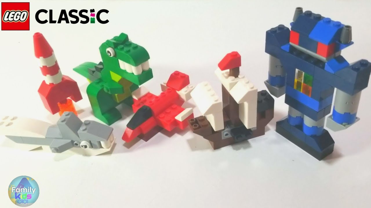 LEGO Classic Creative Supplement (10693) |Armado por el pequeño Eithan ...