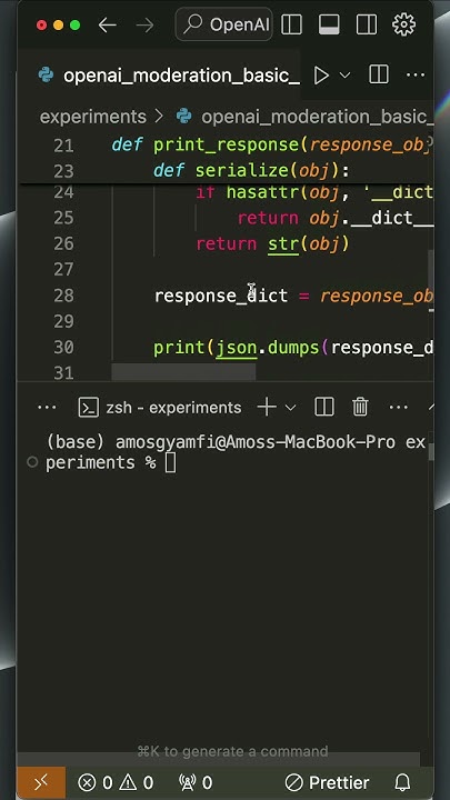 Cursor: How To Generate Terminal Commands With Plain English - YouTube