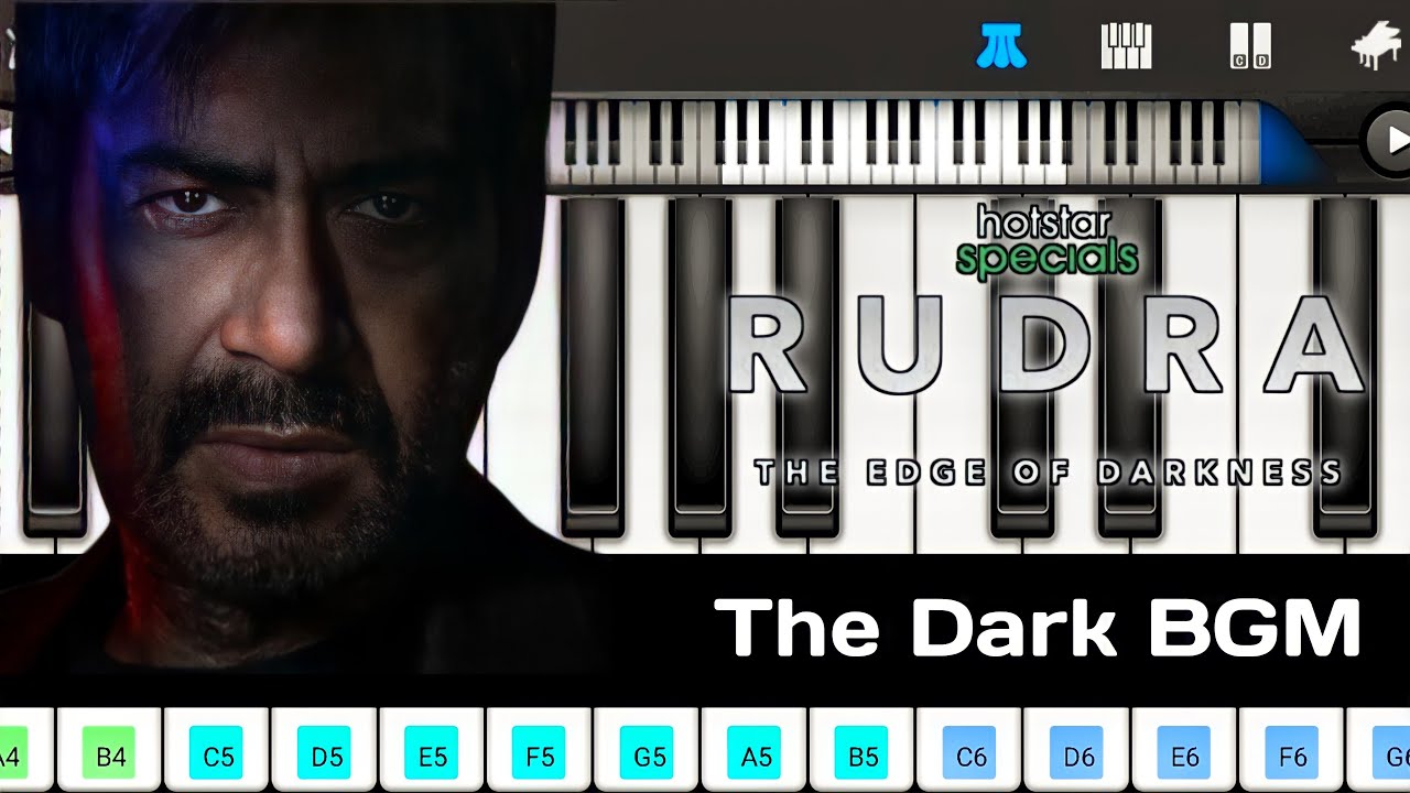 Rudra bgm piano tutorial | Ajay Devgan | new web series bgm | Hotstar ...