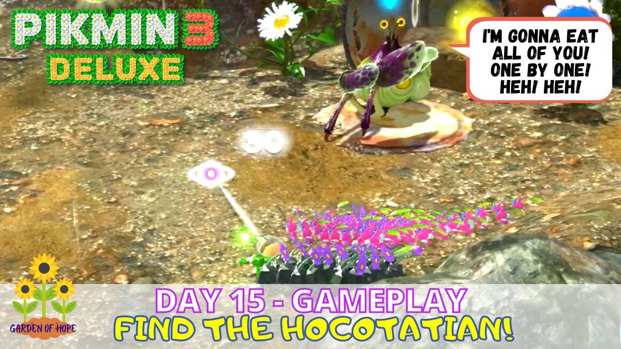 Pikmin 3 Walkthrough Garden Of Hope Boss | Fasci Garden