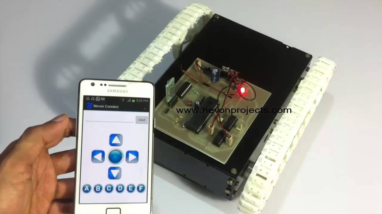 Android Controlled Automobile - YouTube