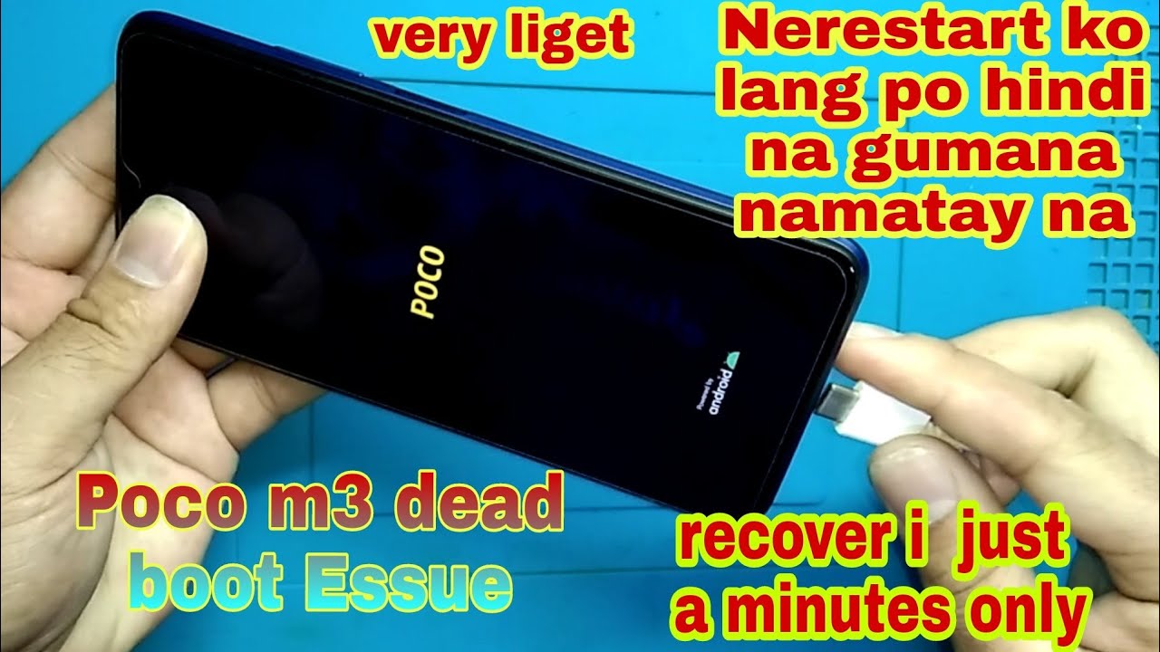 Poco M3 Dead Boot & Restart Problem | How To Recover Fix in Just 10 ...