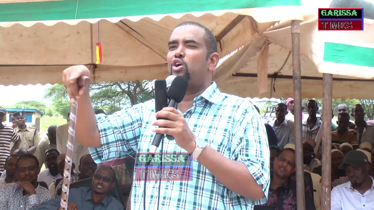 WAJIR WEST MP HON KOLOSH SPEECH THNANKS GIVING ISSA,GARISSA - YouTube