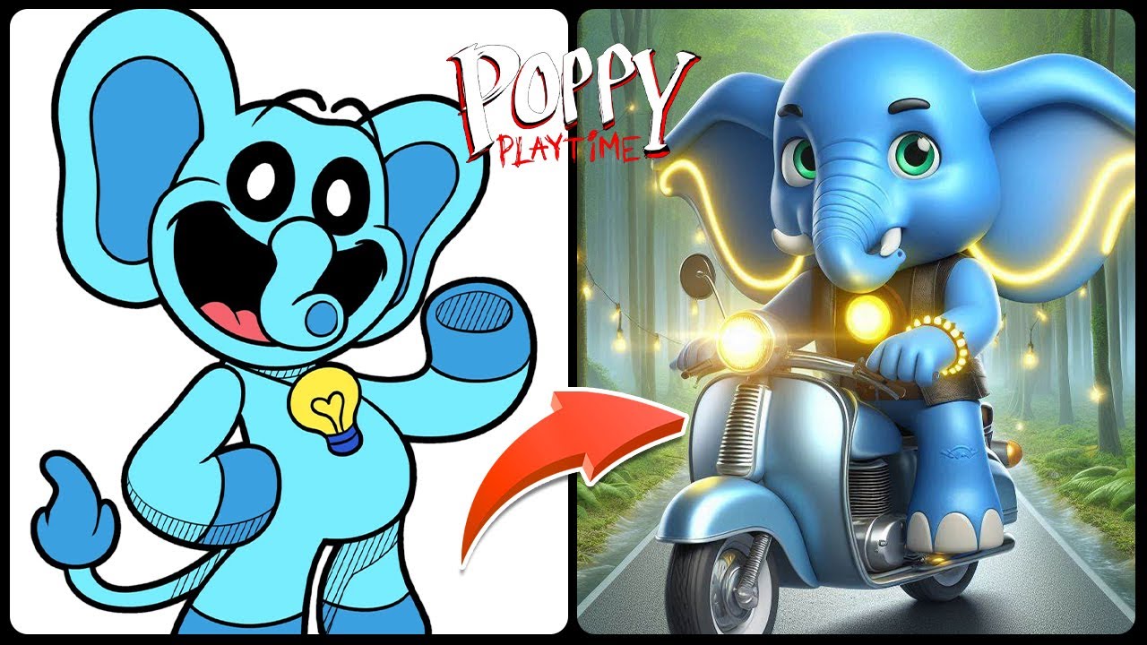 Poppy Playtime Chapter 3 in REAL LIFE | Dogday 🐕‍🦺 Bubbabubbaphant 🐘 ...