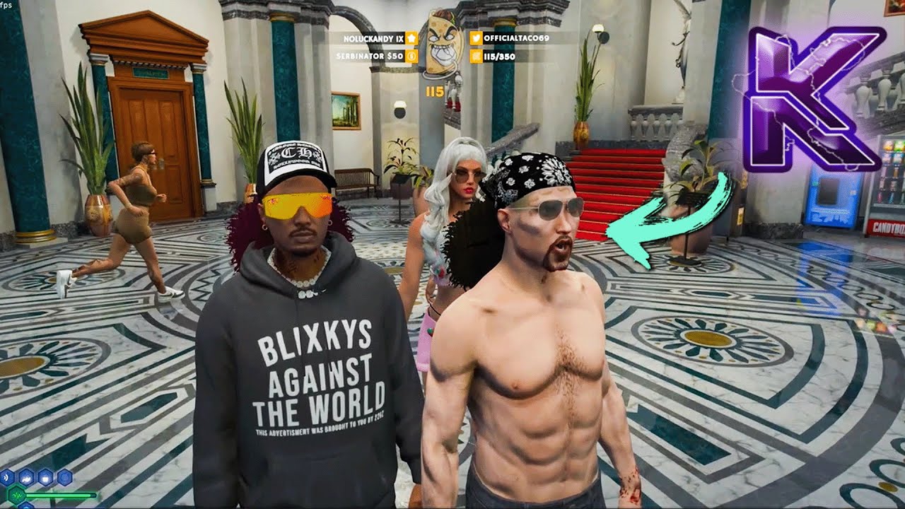 Taco Meets Knotty's Character In Echo RP | Echo RP | GTA | CG - YouTube