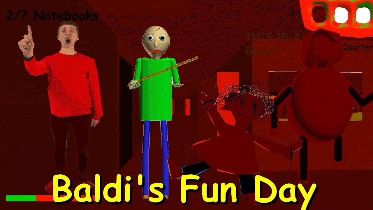 Baldi's Fun Day - Baldi's basics 1.3.2 decompiled mod - YouTube