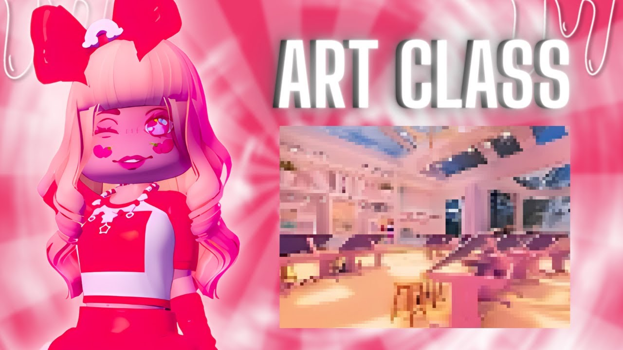 New Art Class In Royale High Gameplay - YouTube