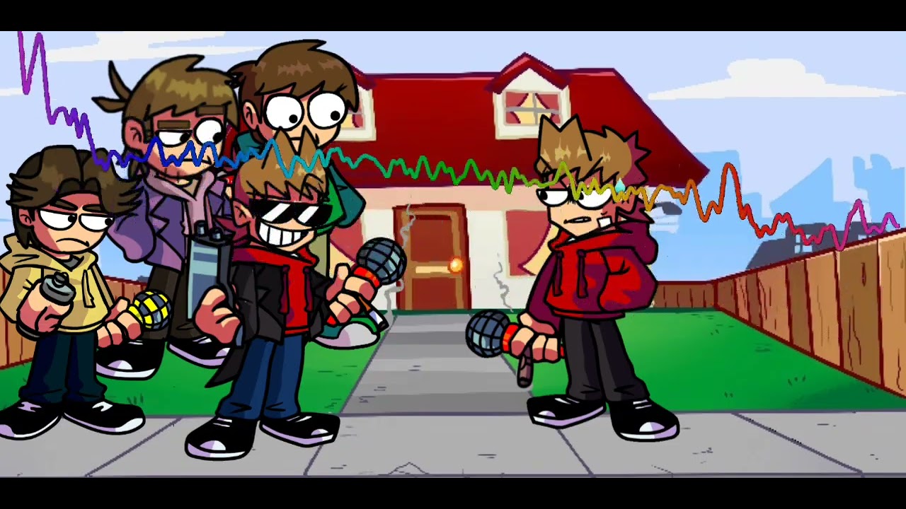 FNF | Gunpowder But It's Eddsworld V2 Clone Tord Vs Tord.L (+MIDI ...
