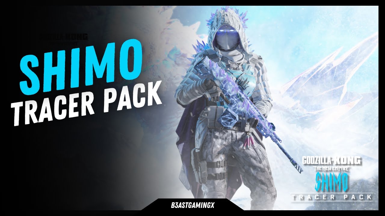 GODZILLA X KONG: THE NEW EMPIRE "SHIMO" TRACER PACK BUNDLE SHOWCASE IN ...