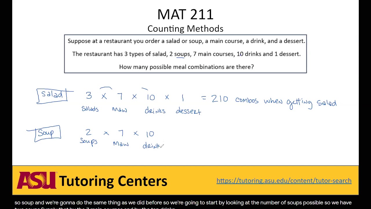 Counting Methods #3 - YouTube