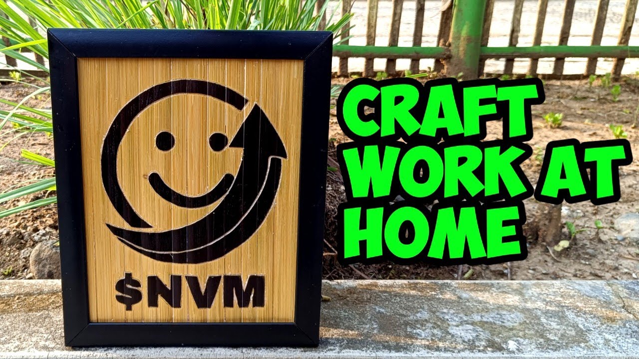 Bamboo Hand Craft Work at Home | Tam Bamboo Craft - YouTube