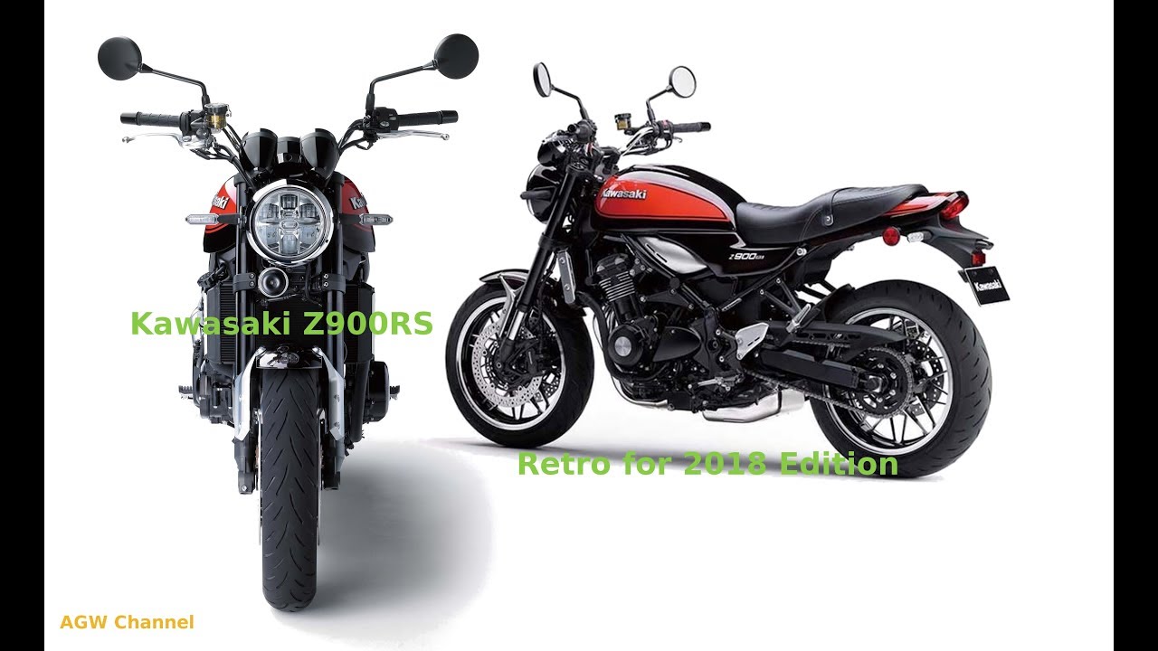 Kawasaki Z900RS Retro for 2018 Edition - YouTube