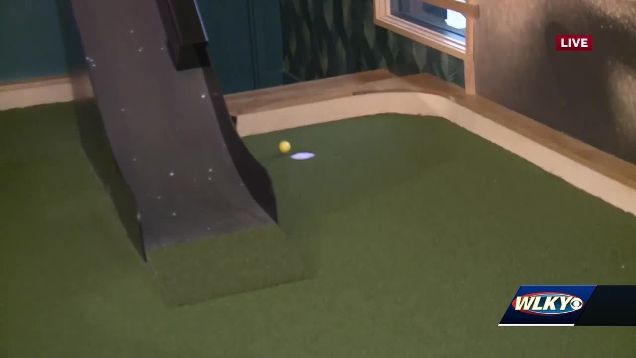 An Ace at South Seas Tiki and Mini-Golf Lounge - YouTube
