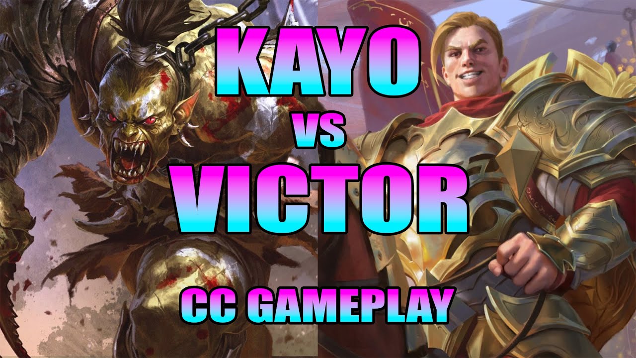 Kayo vs Victor | Heavy Hitters | Classic Constructed | Flesh and Blood ...