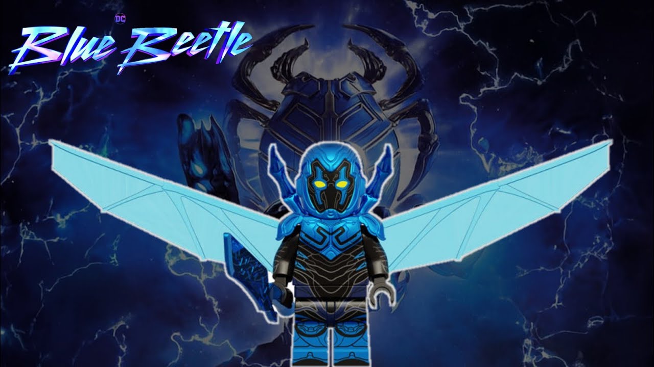 Lego BLUE BEETLE Review | Koruit XP563 | Unofficial Minifigure Review ...