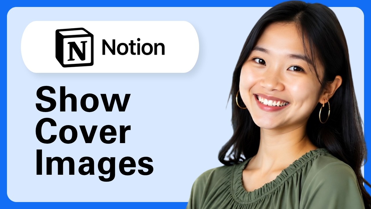 How To Show Cover Images In Notion Gallery View - YouTube