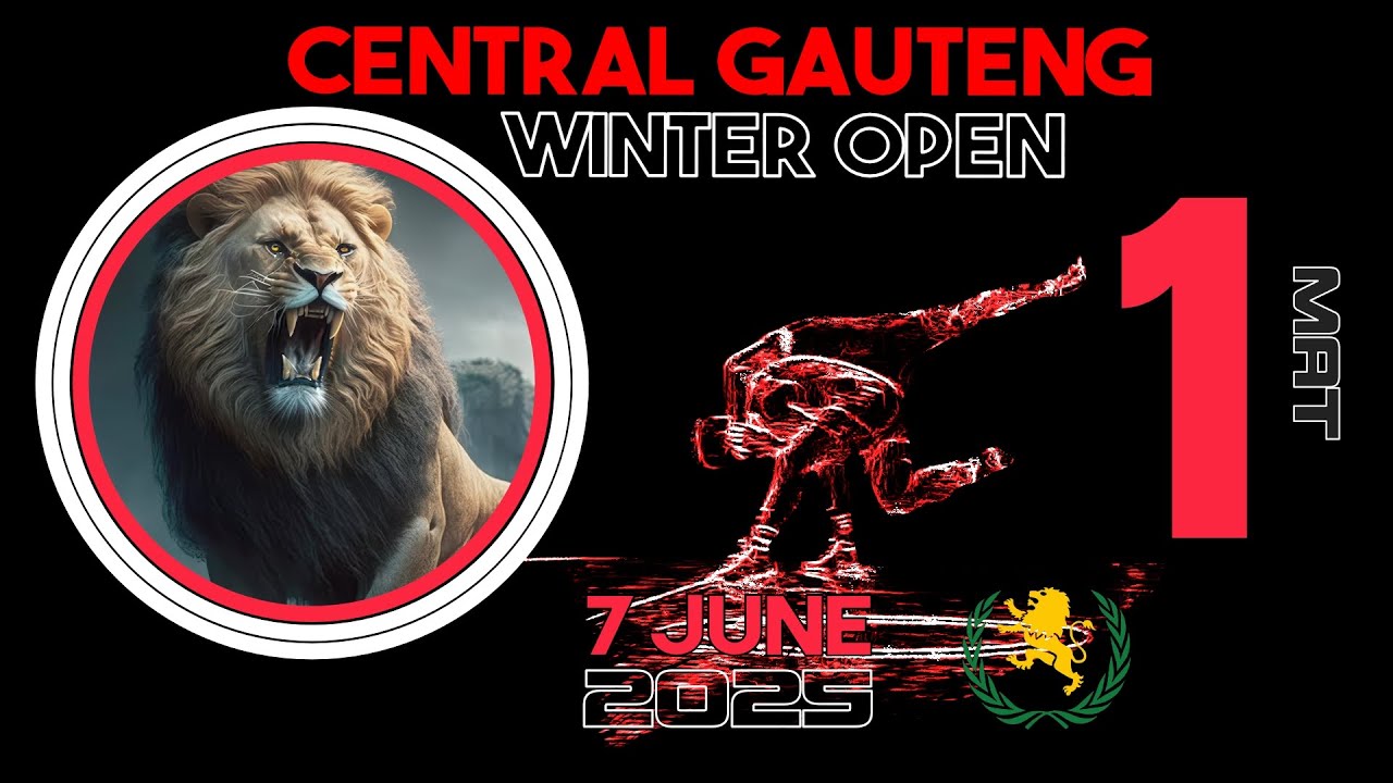 Mat 1 - Central Gauteng Winter Open, 2025 - YouTube