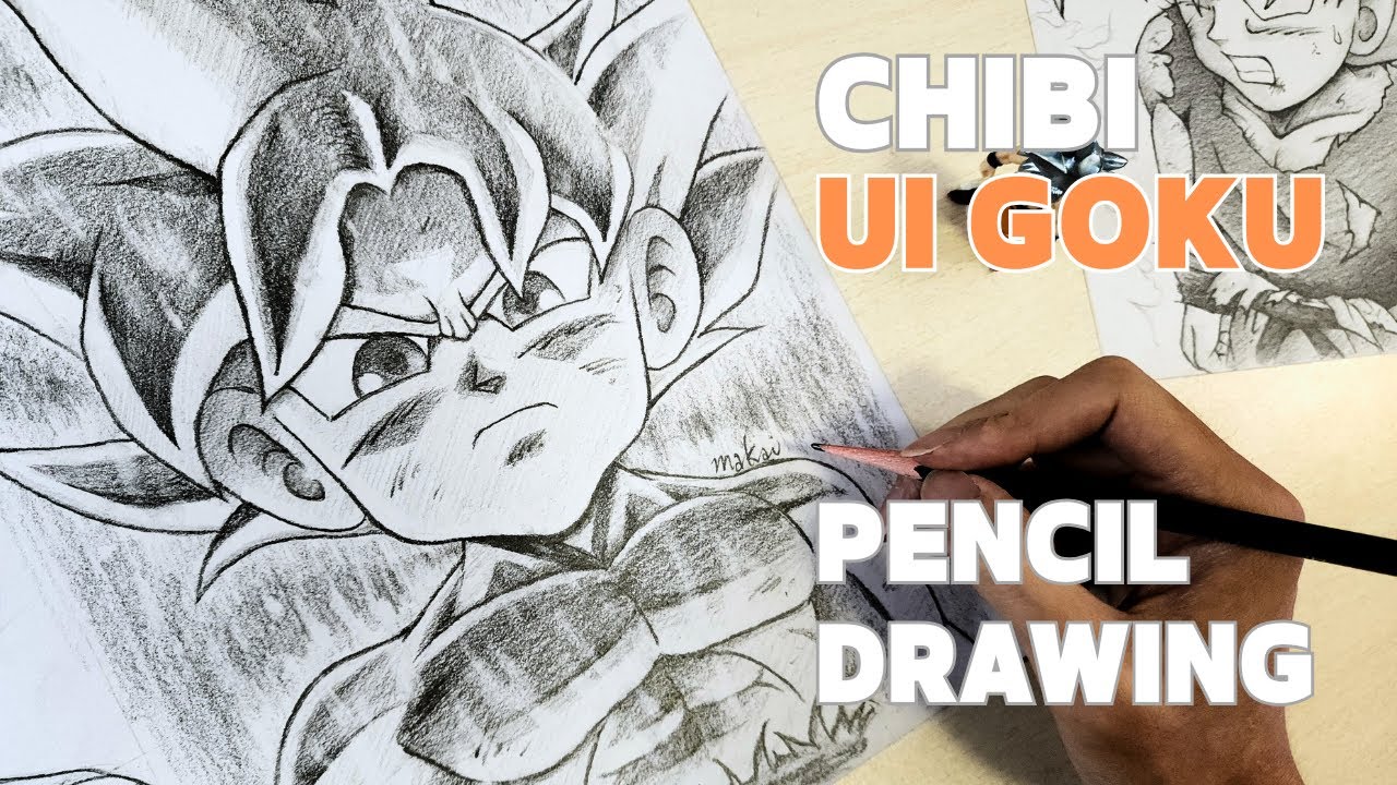 How to draw Ultra Instinct Goku : From Scratch: Techniques for Drawing ...