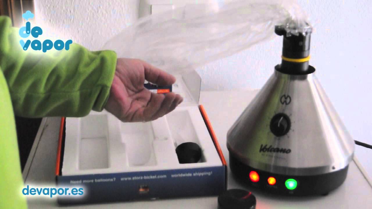 Volcano Classic Vaporizer + Solid Valve - YouTube