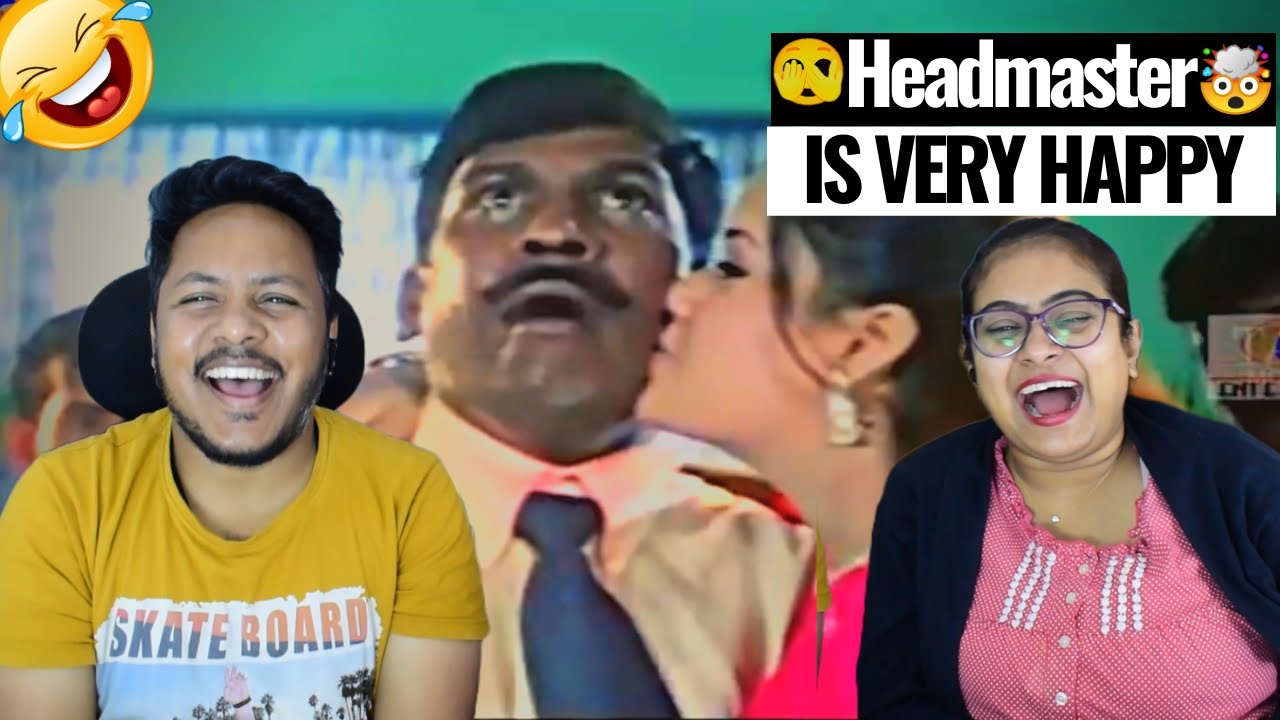 Headmaster Got A Kiss 😘 | Vadivelu Head Master Comedy Scene Reaction - YouTube
