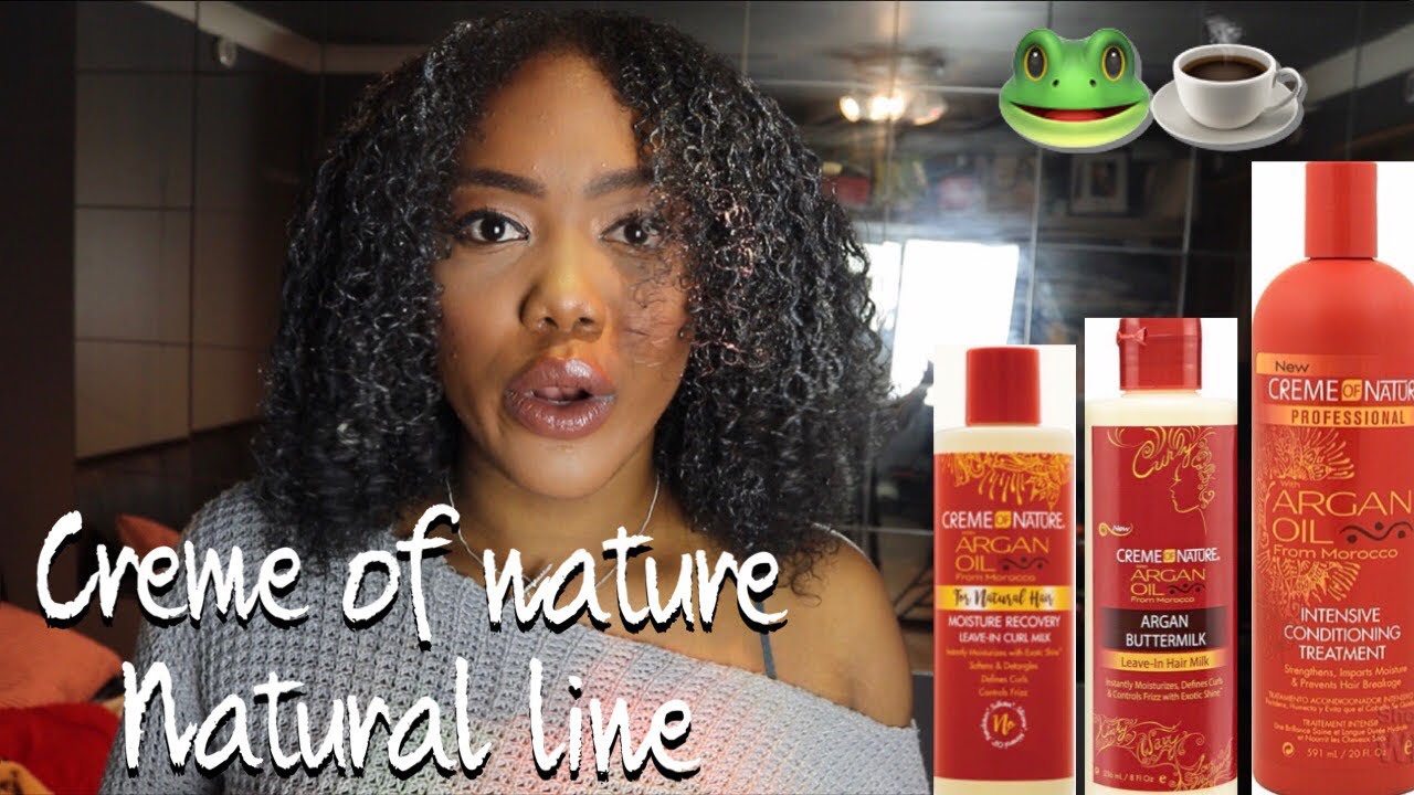 I TRIED CREME OF NATURE NATURAL HAIRLINE AND... - YouTube