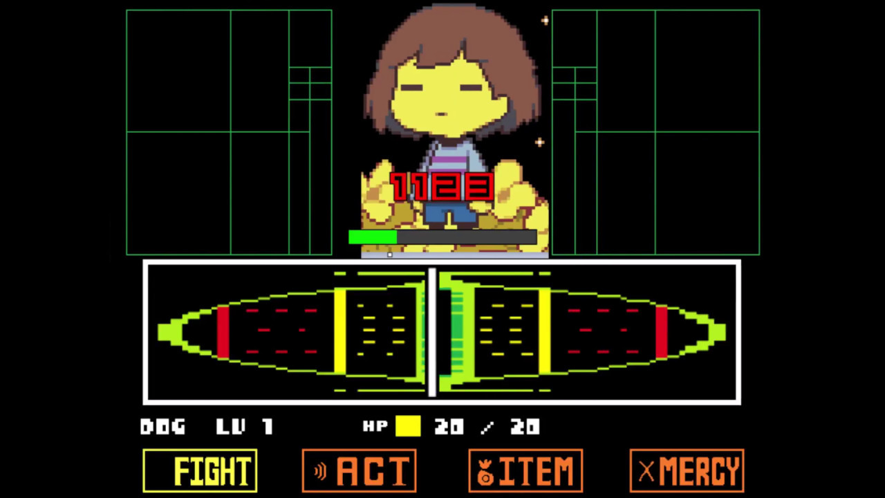 frisk vs player - YouTube