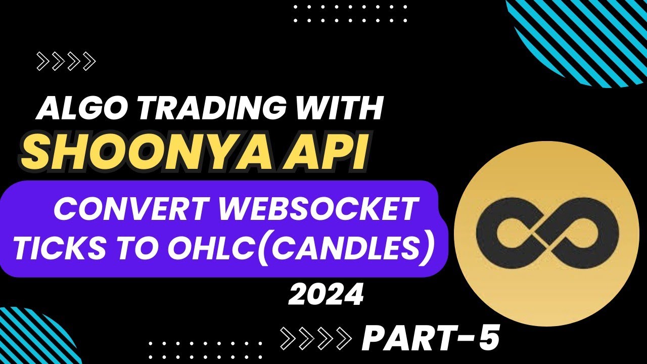 Convert Websocket Data To Candlesohlc Using Shoonya Api Youtube
