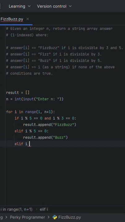Fizzbuzz In Python Shorts Python Fizzbuzz Numbers Array String Coding Code