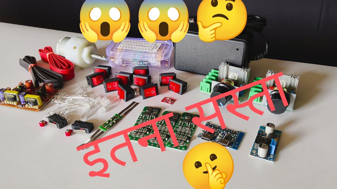 electronic component 😱🇮🇳 new experiment 07 - YouTube