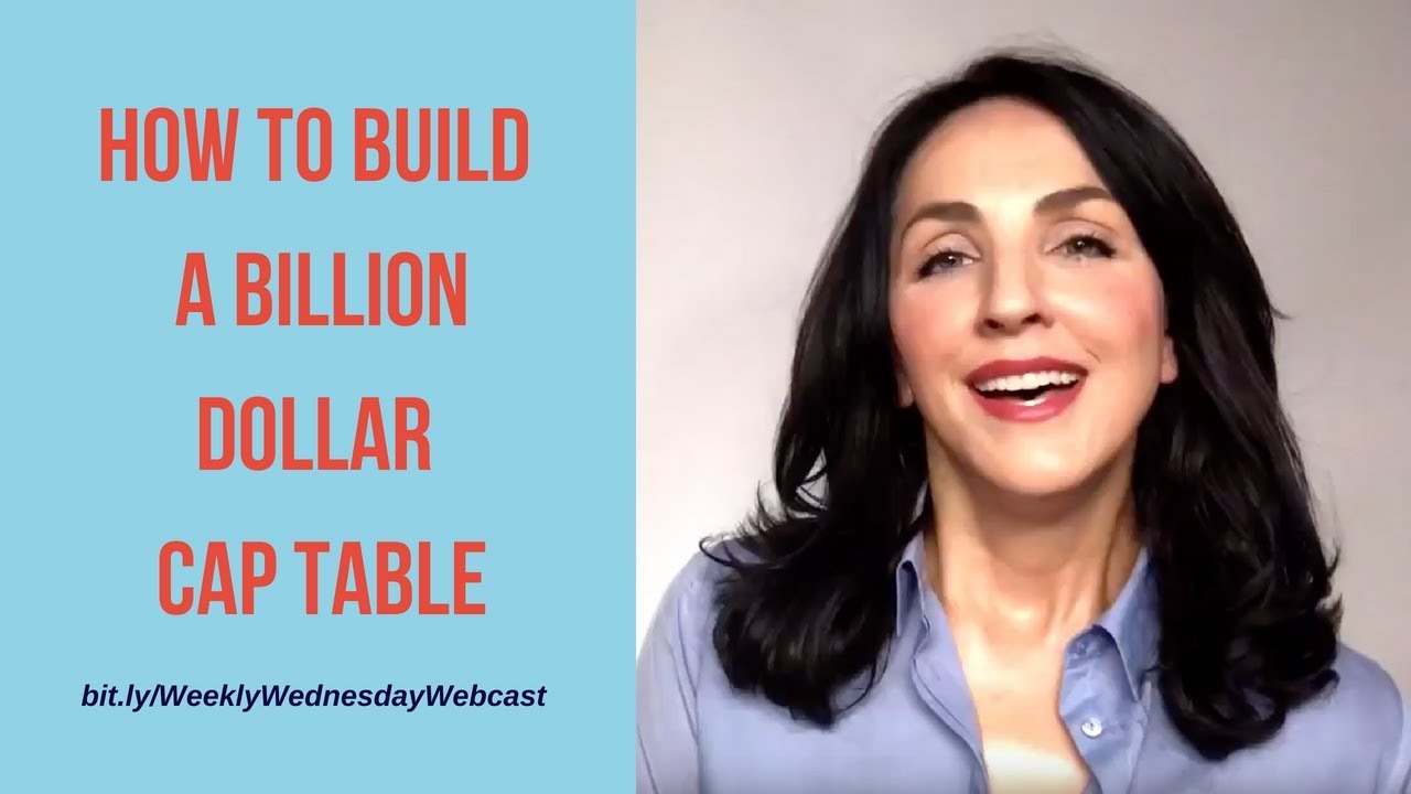 WWW: How to Build a Billion Dollar Cap Table - YouTube