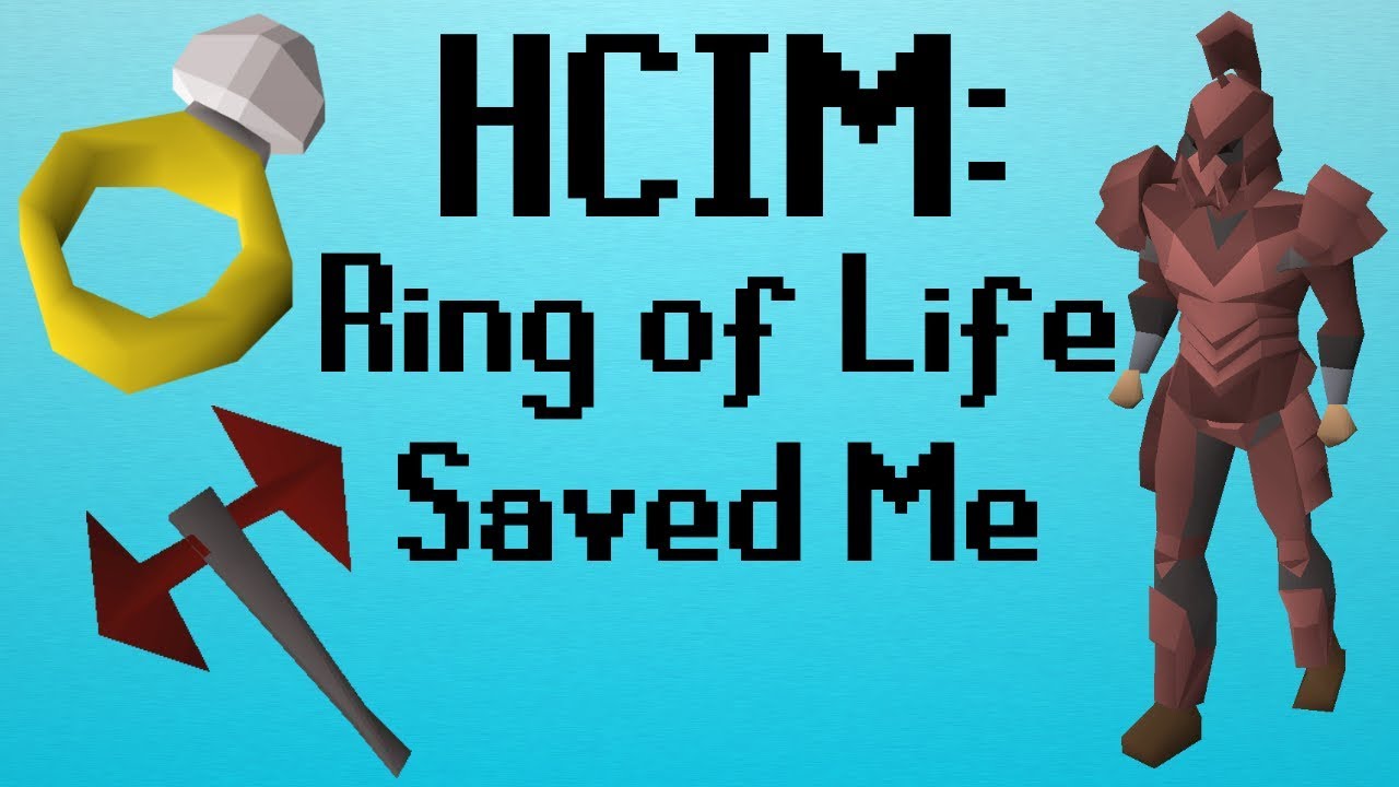 [OSRS] HCIM 129: Ring of Life Saved Me (1949/2277) - YouTube