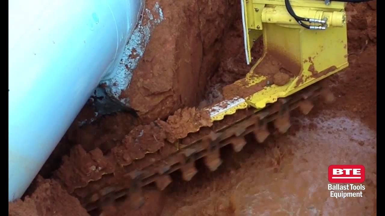 BTE Pipeline Undercutter Rotator Features Over View - YouTube