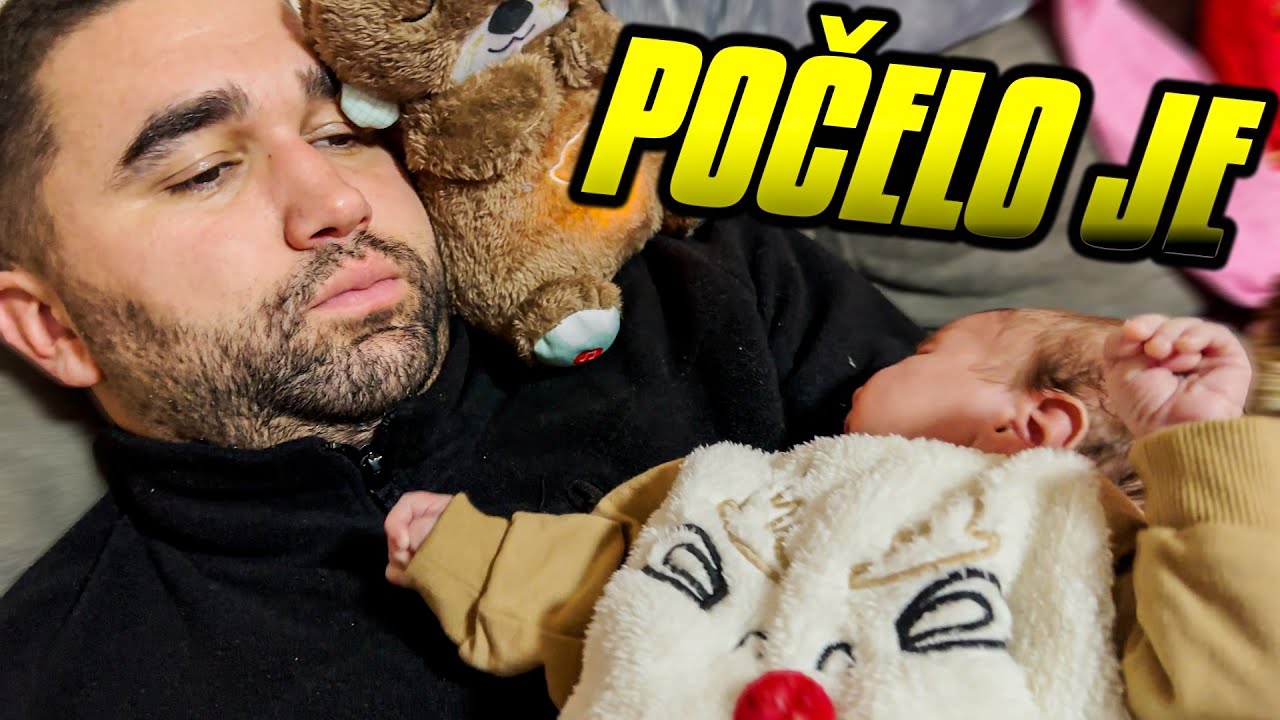 POČELO JE NESPAVANJE | Prvih mesec dana sa bebom - YouTube