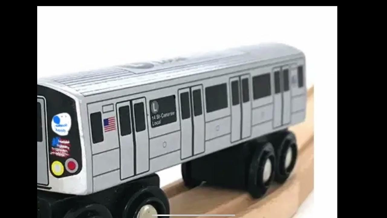 Updated Munipals R143 (L) Train. - YouTube