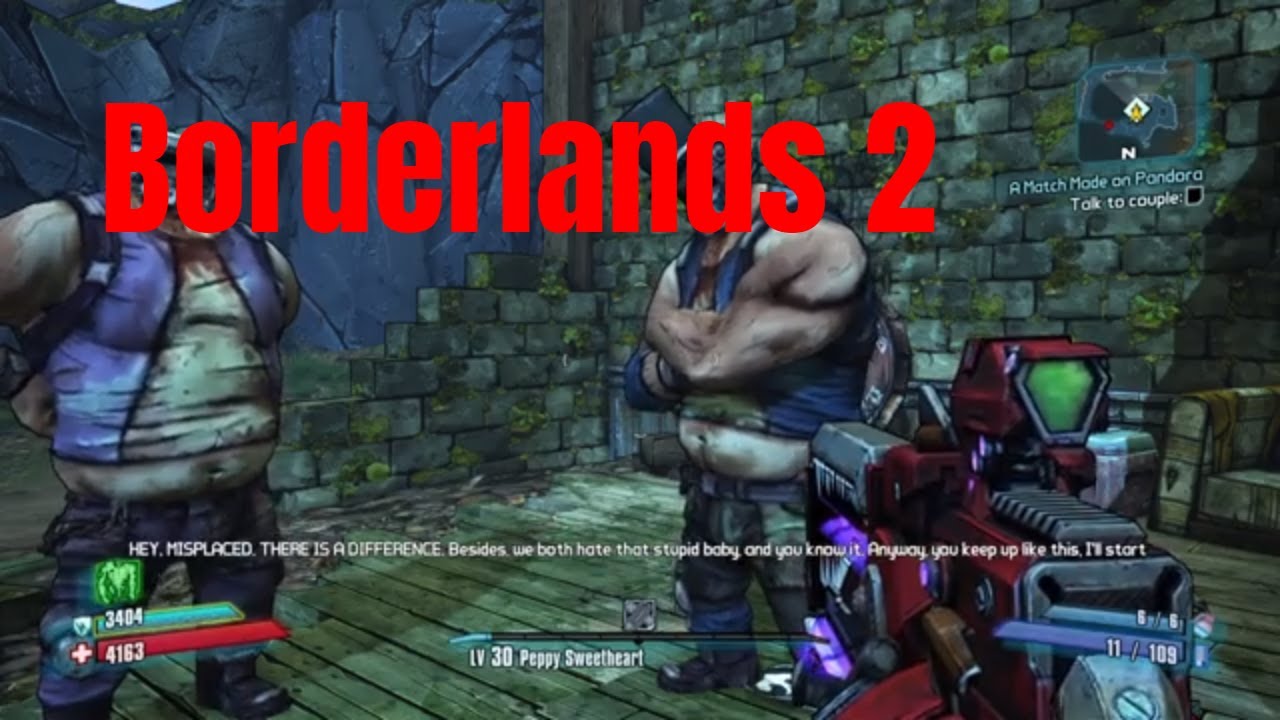 Borderlands 2 gameplay walkthrough - A Match Made On Pandora part 1 ...