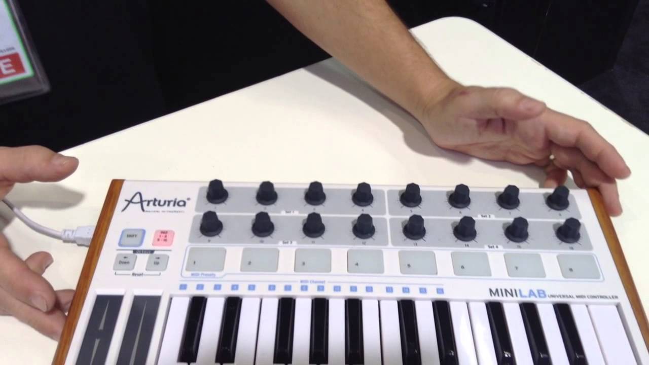 Nova Musik - Arturia Mini Lab Demo at NAMM 2013 - YouTube