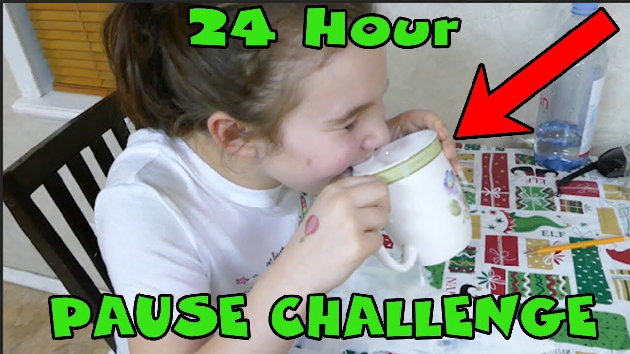 I Did The Pause Challenge For 24 Hours! - YouTube
