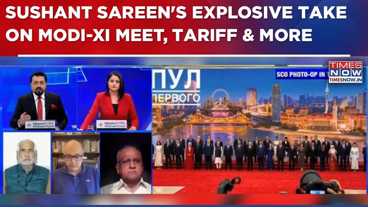 Sushant Sareen & Other Panelists' Explosive Take On Modi-Xi Meet, Trump ...