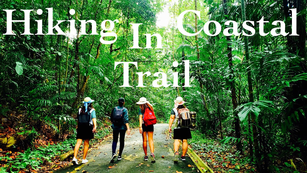 COASTAL TRAIL IN SENTOSA SINGAPORE PART 2 ll HIKING IN COASTAL TRAIL l ...