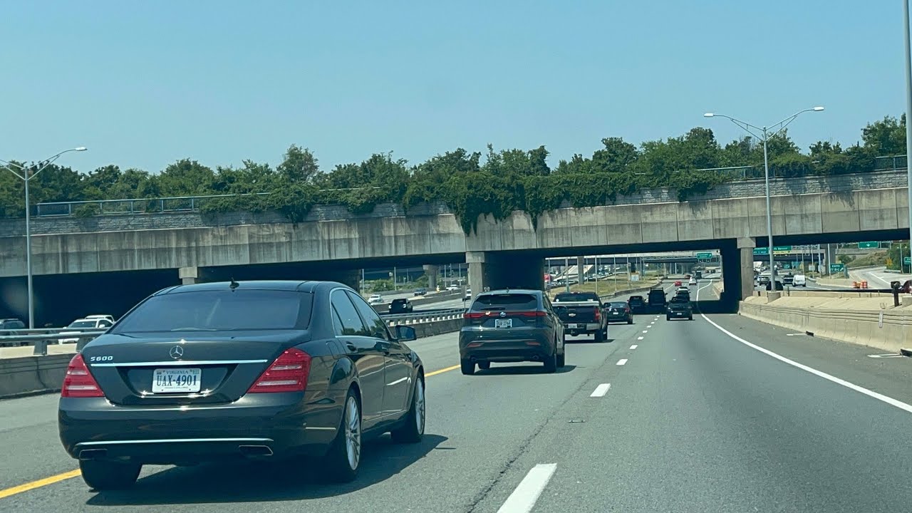 Washington DC Metro Area Interstate Drive - YouTube