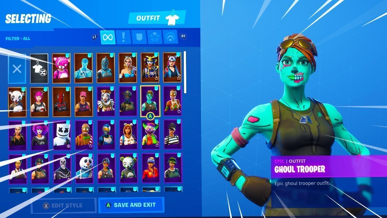 Fortnite Locker Showcase - (2019) - YouTube