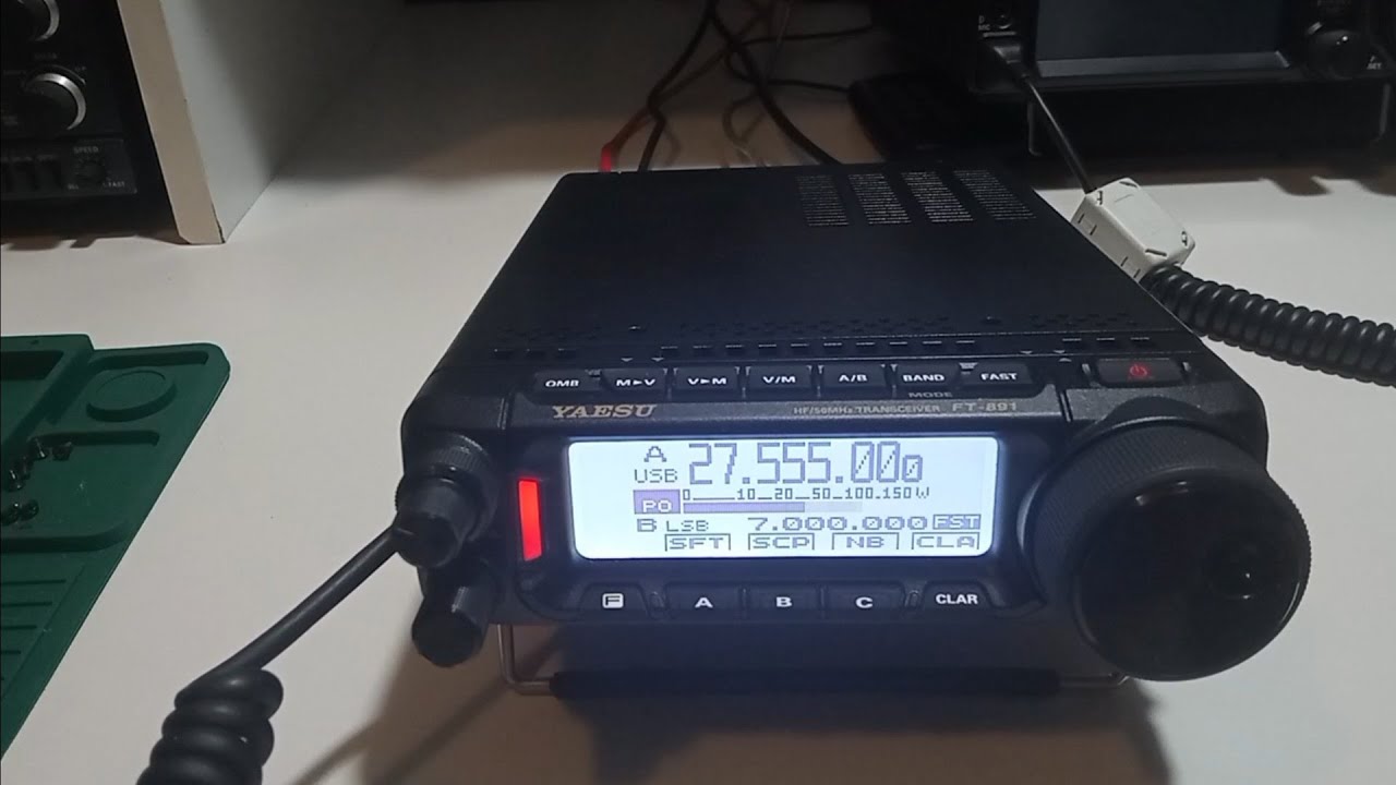 Apertura de banda (MARS-MOD) de un YAESU FT-891 - YouTube