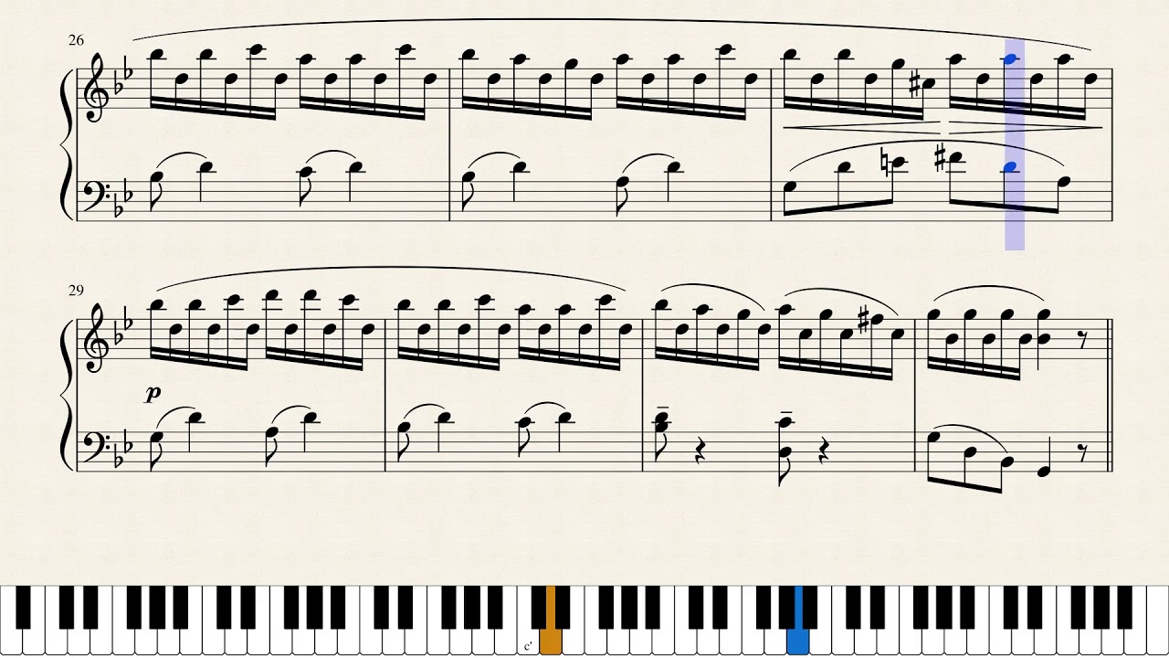 Final Fantasy V Piano Collections : Music Box Piano Sheet - YouTube