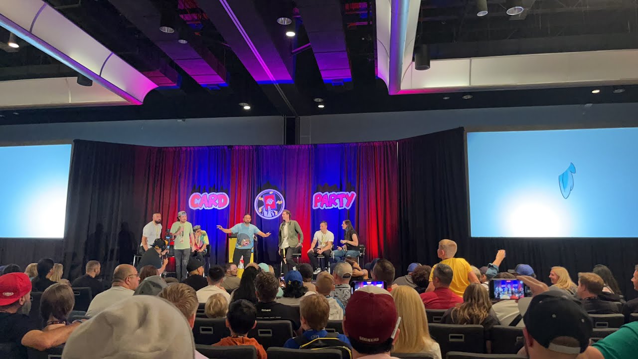 The Biggest Pokemon Convention! Card Party Live! - YouTube