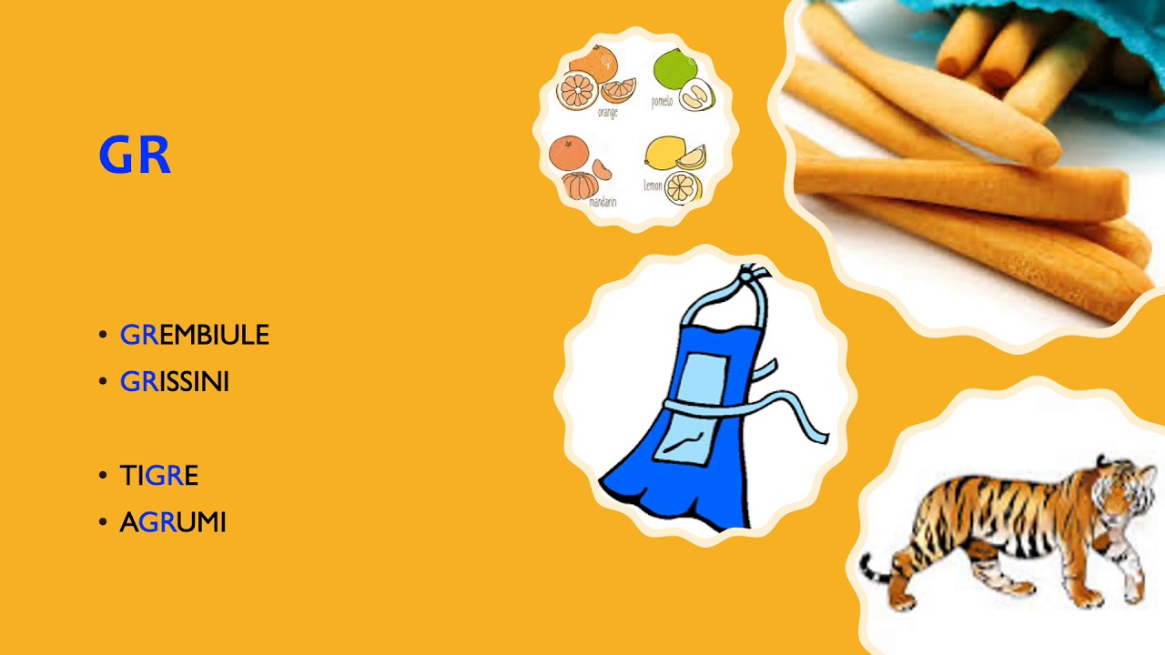 1^A SUONI DIFFICILI BR DR TR FR GR CR - YouTube