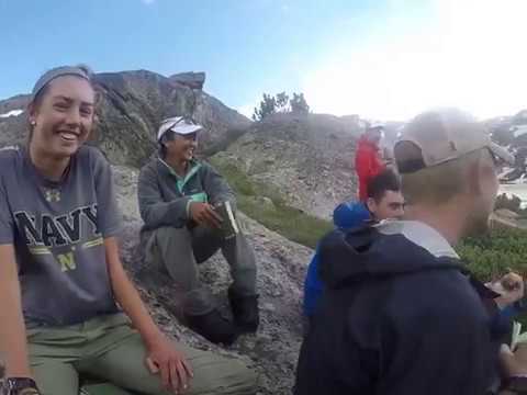 USNA NOLS Rocky Mountain Backpacking Wyoming 2017, NALE Course 6/26-7/ ...